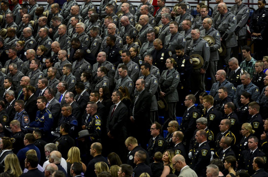 Thousands say goodbye to fallen state trooper | News, Sports, Jobs ...